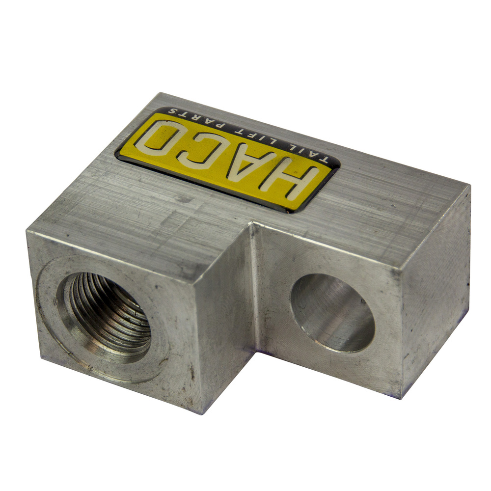 Aluminium block safety valve HACO