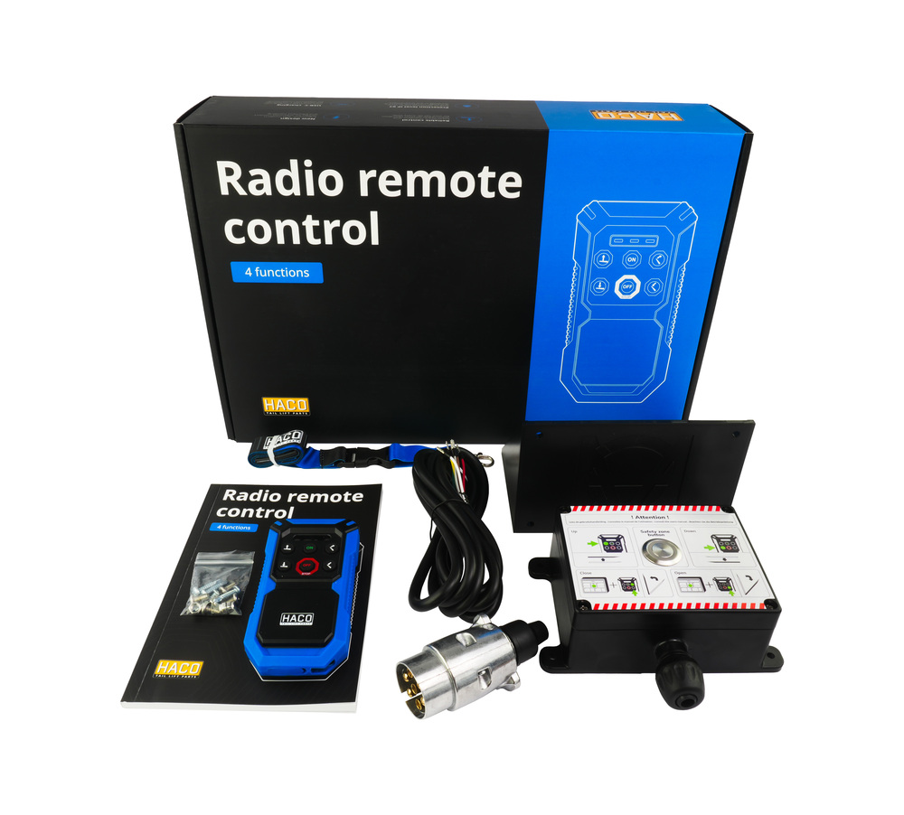 Radio remote control 4-functions HACO - Haco Tail Lift Parts
